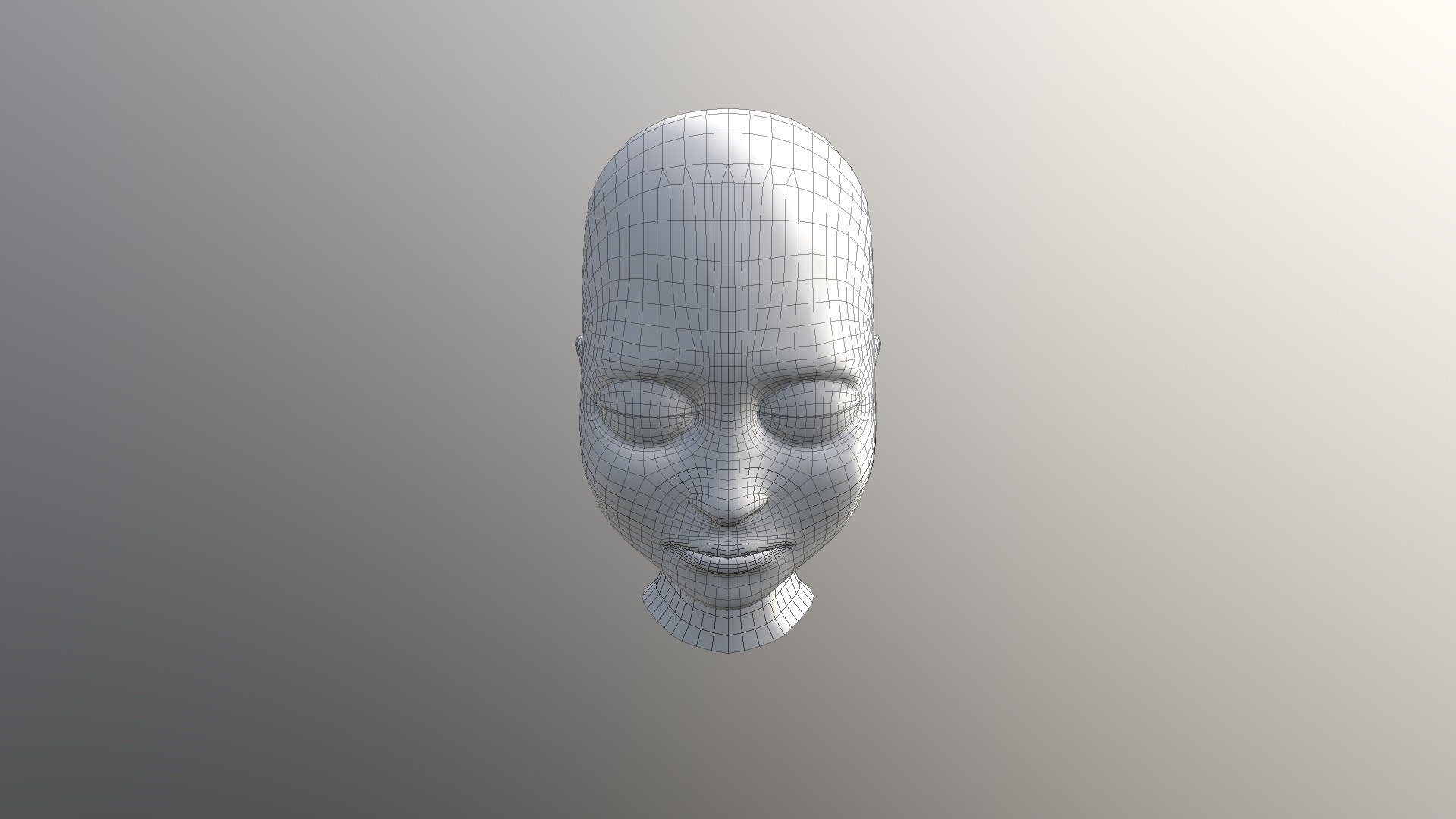 Face Retopology - 3D model by Kiril Niklov (@KirilNikolov) [e50df36 ...