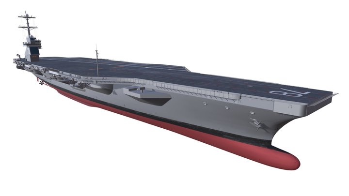Cvn-78 3D models - Sketchfab