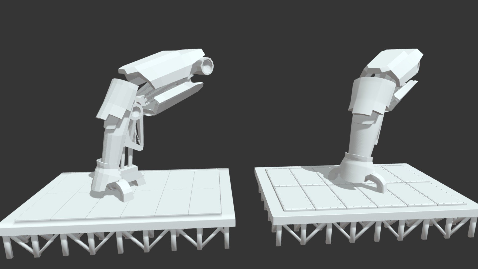 Right Leg With Stands - Download Free 3D model by jahobs [e50f26a ...