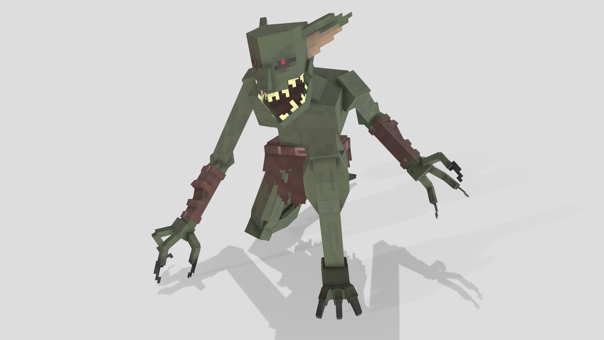 [ MC ] Java : Goblin - Buy Royalty Free 3D model by iJUNE [e50fb94] - Sketchfab Store