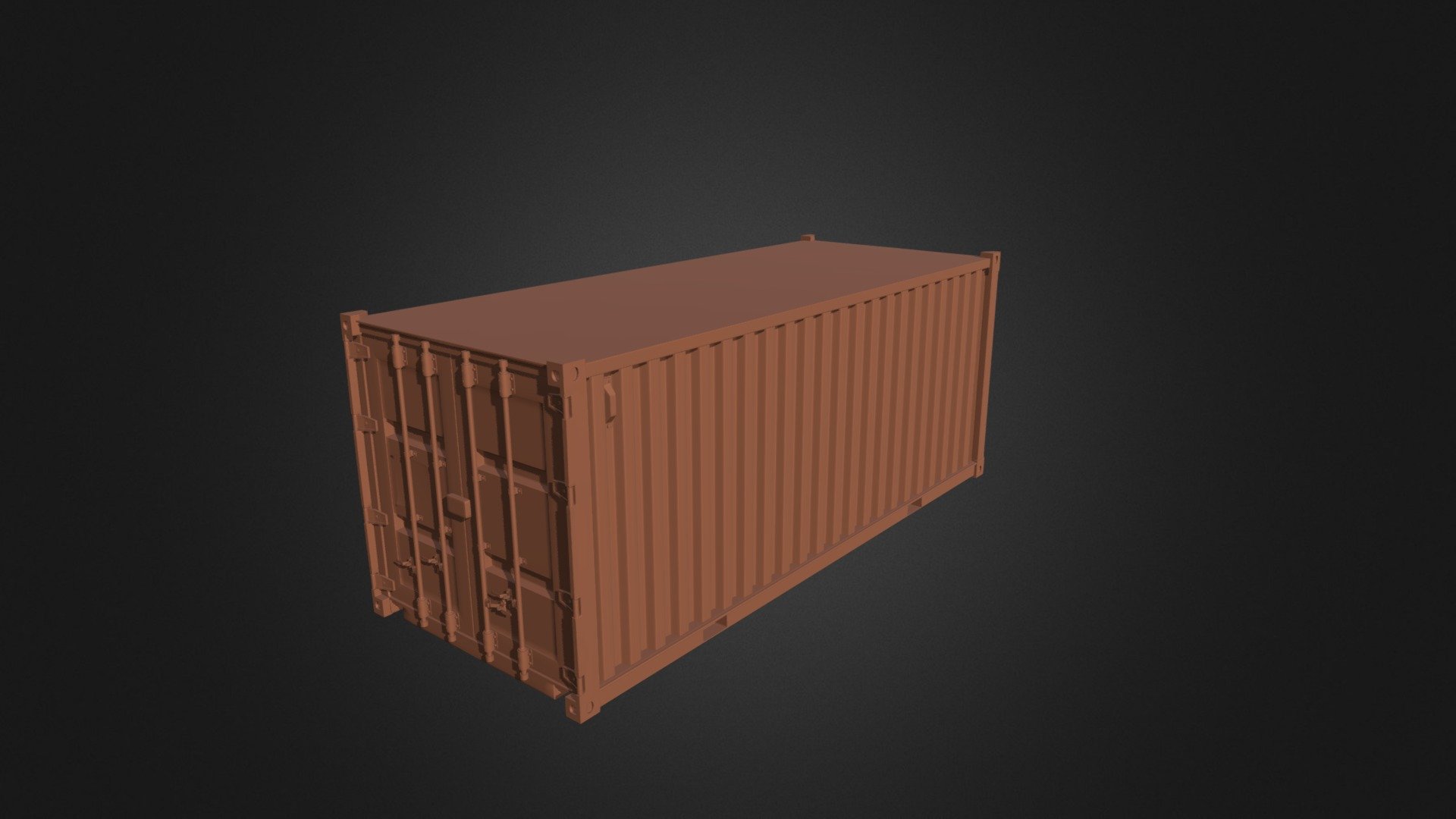 Shipping Container - 3D model by htdl [e51212a] - Sketchfab