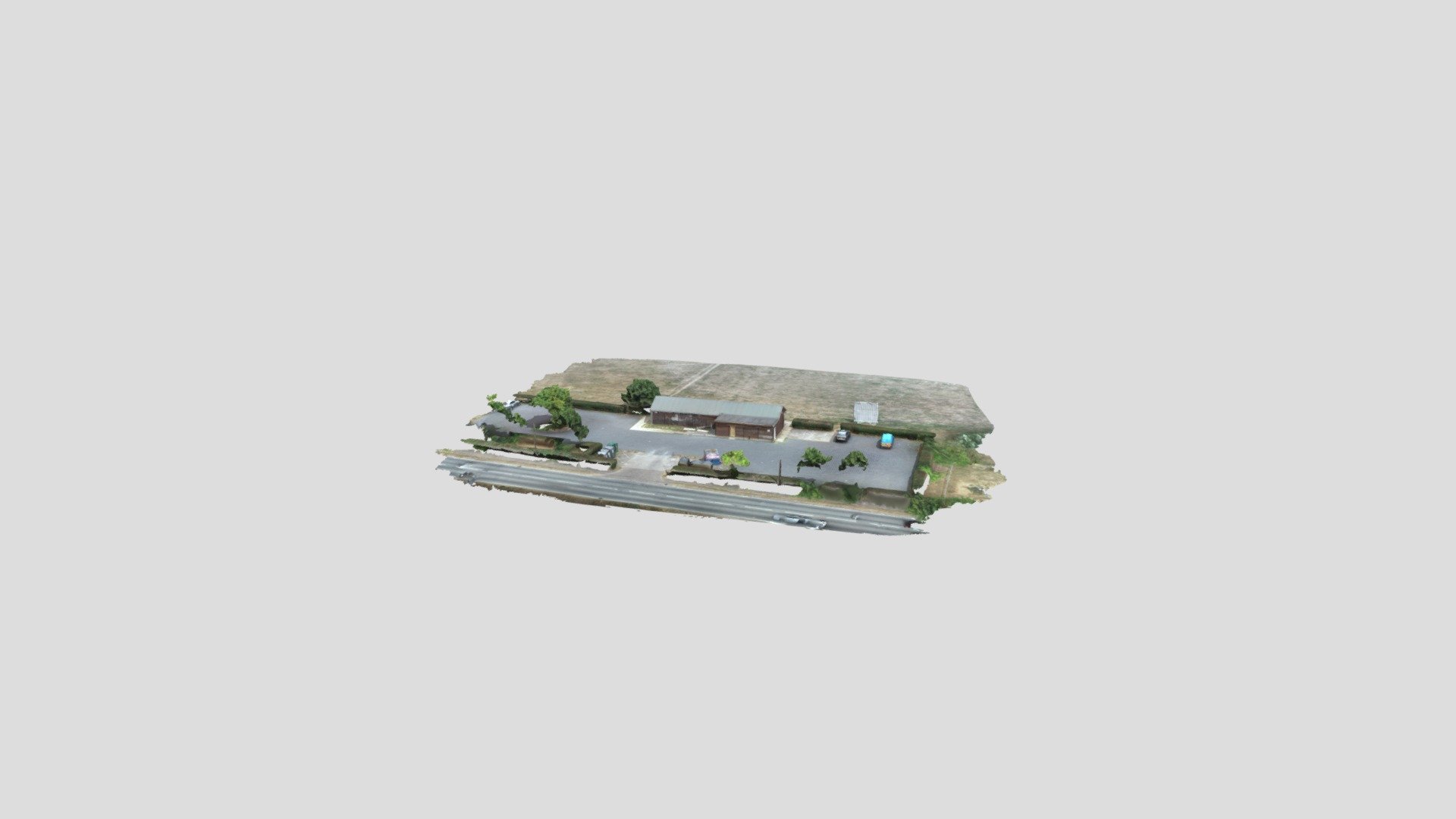 Rawreth Cricket Pavilion 3D model with ODM - Download Free 3D model by ...