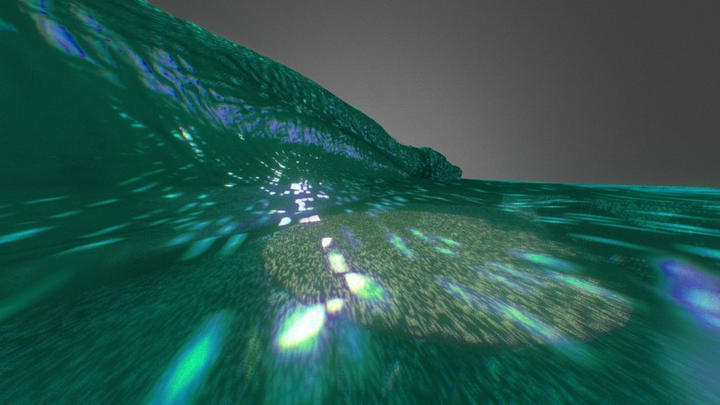 Green Wave - Download Free 3D model by Jules Camille Huvig ...