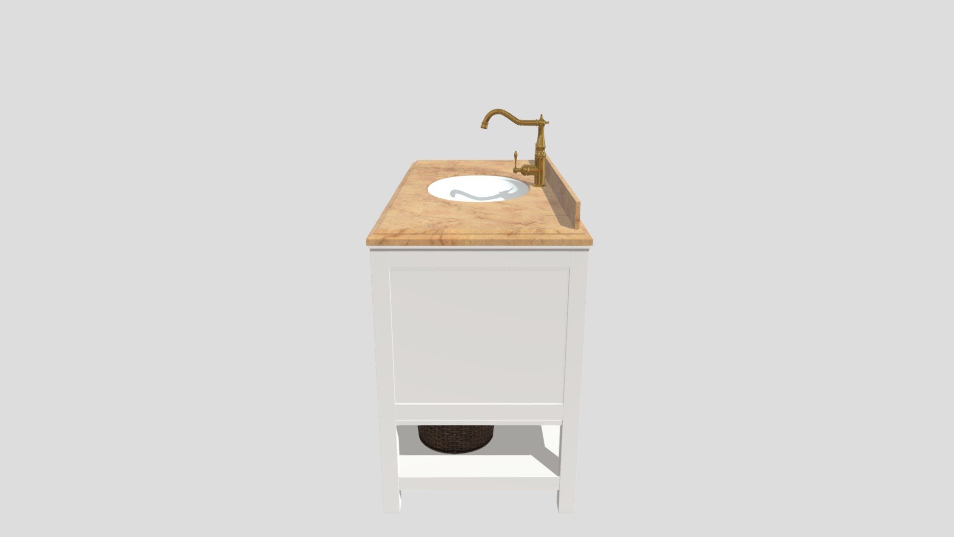 Vesani washstand - 3D model by matilda.r [e514cab] - Sketchfab