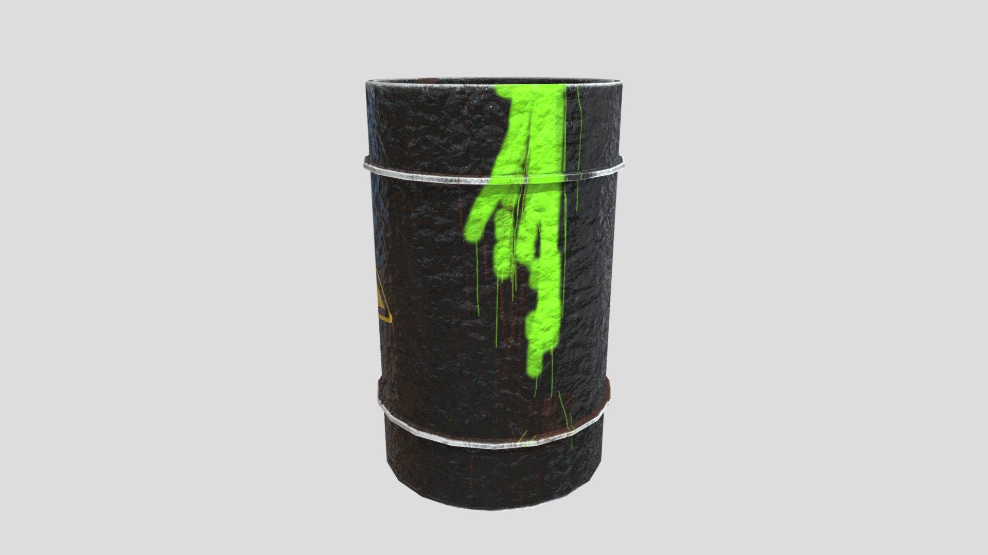 Metal Toxin Barrel - Download Free 3D model by RLovegrove [e5154d1 ...