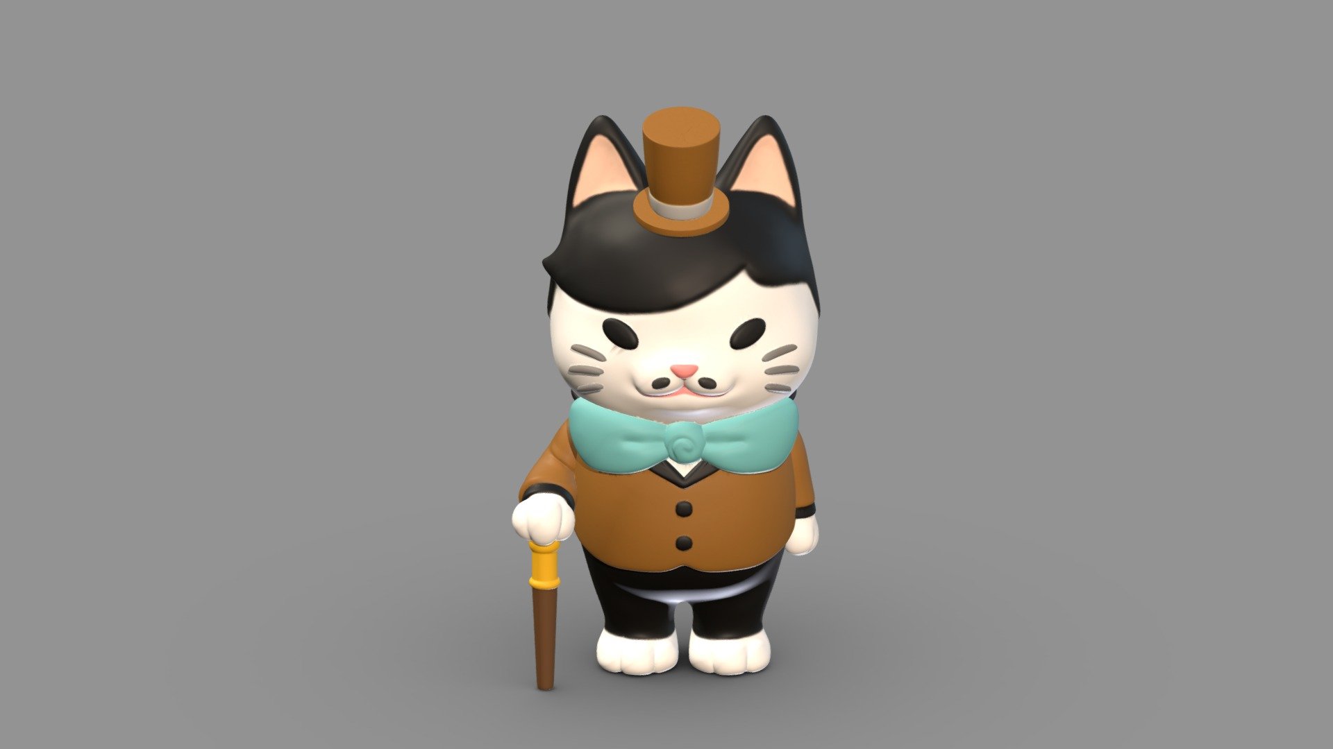 Cat 02 - 3D model by kander0001 [e5154d4] - Sketchfab
