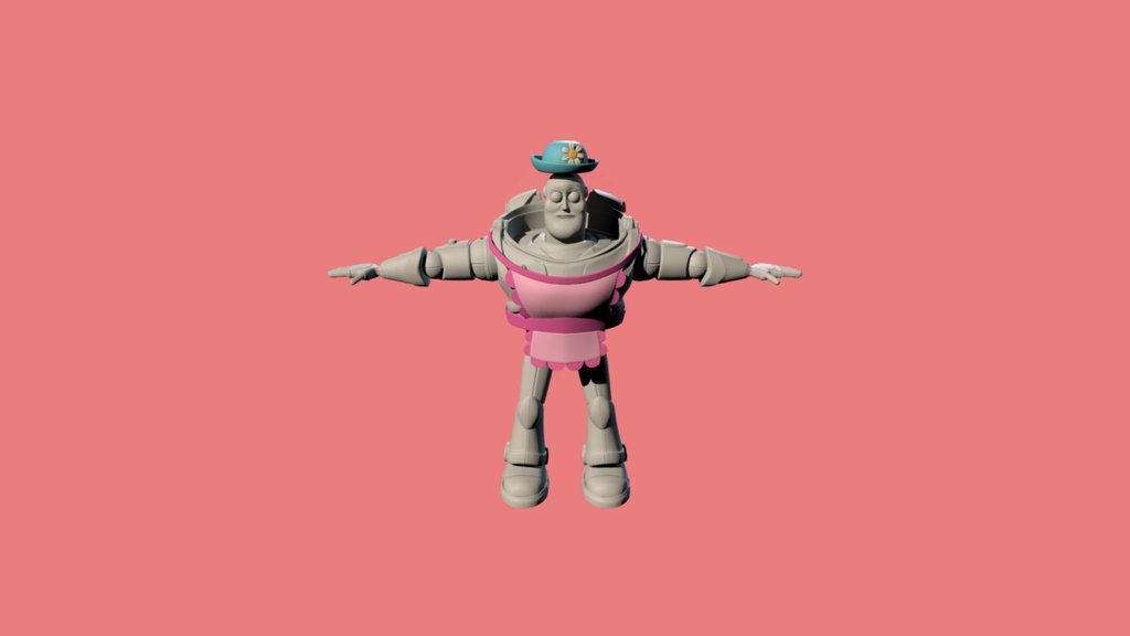 Buzz Mrs Nesbitt - 3D model by m_cantillo [e515b7f] - Sketchfab