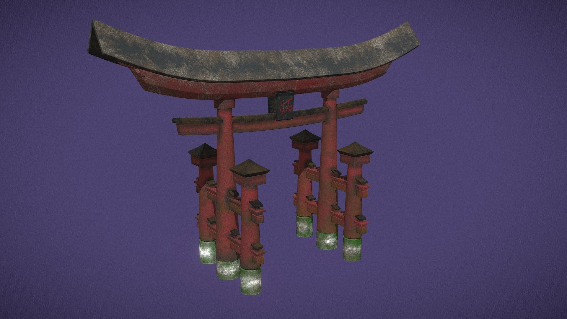 Japanese Shrine - Download Free 3D model by Wolvemancer [e515fa1 ...