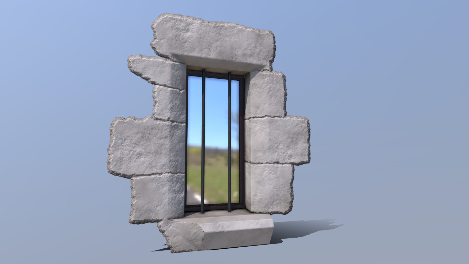 small window - Buy Royalty Free 3D model by Gonzalo Marquez ...