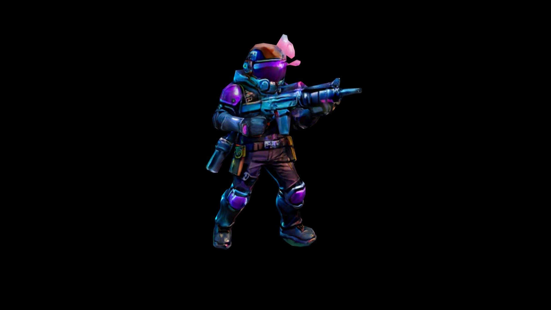 An animated screenshot of the mobile game "Fortn - Download Free 3D ...
