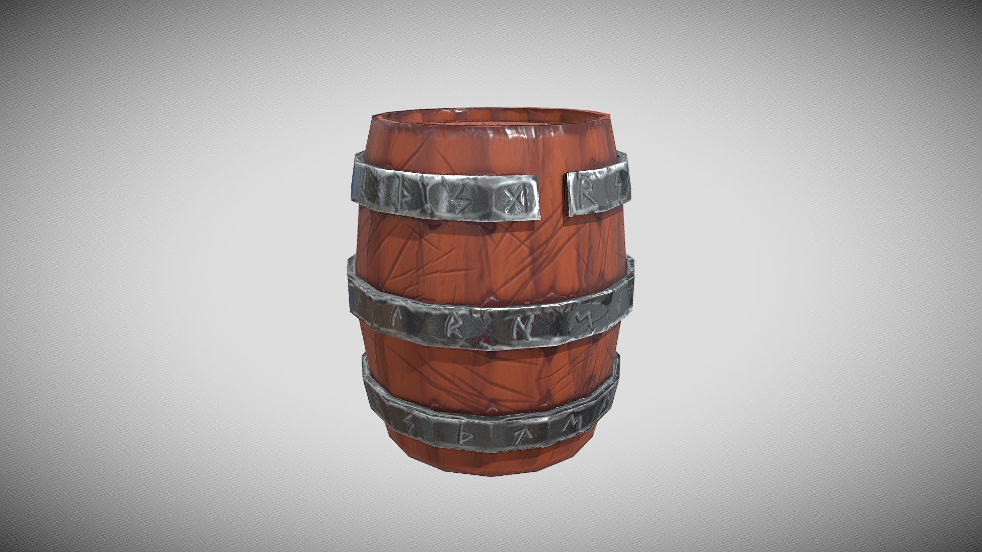 3D LowPoly Viking Barrel - 3D model by Sroxyn [e5175b3] - Sketchfab