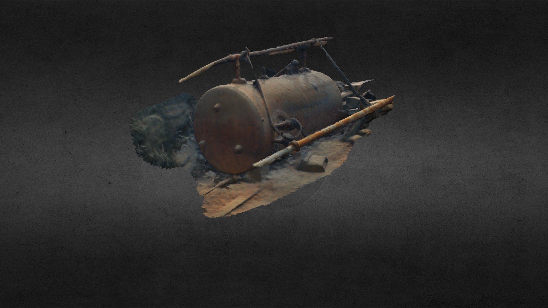 Tank (flooded slate quarry Nuttlar) - 3D model by TPH - Johan Wouters ...