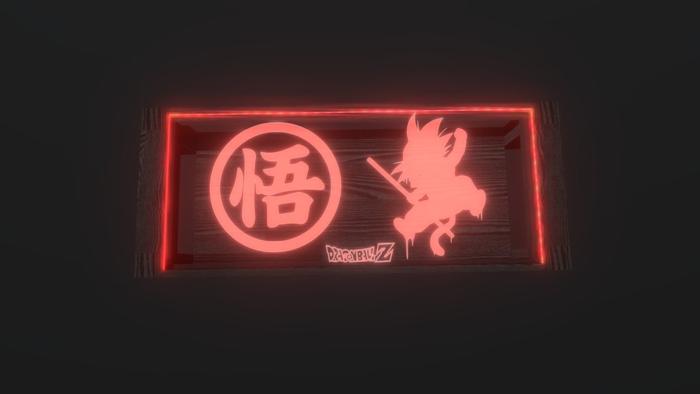Dragonball LED table - 3D model by jsnyder128 [e51b337] - Sketchfab