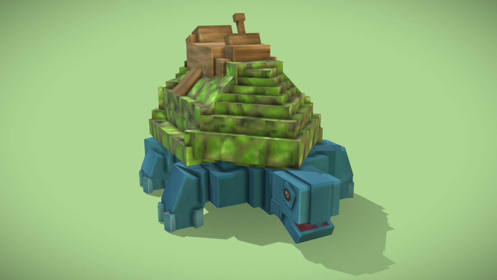 Coc - Turtle mount - 3D model by Frayseur [e51b48d] - Sketchfab