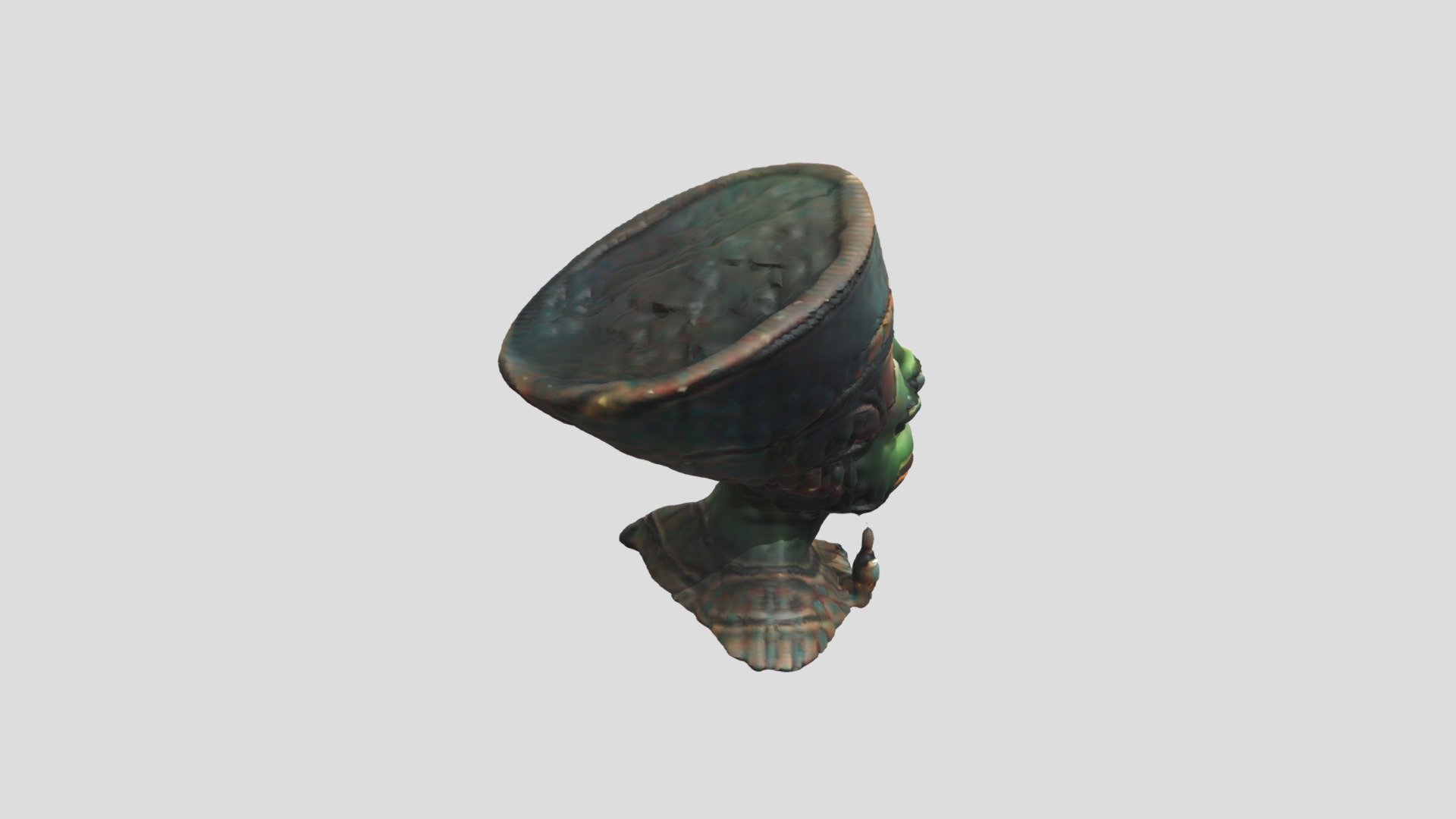 Queen Nefertiti Pepe with TripoSR Demo - 3D model by chrypnotoad ...