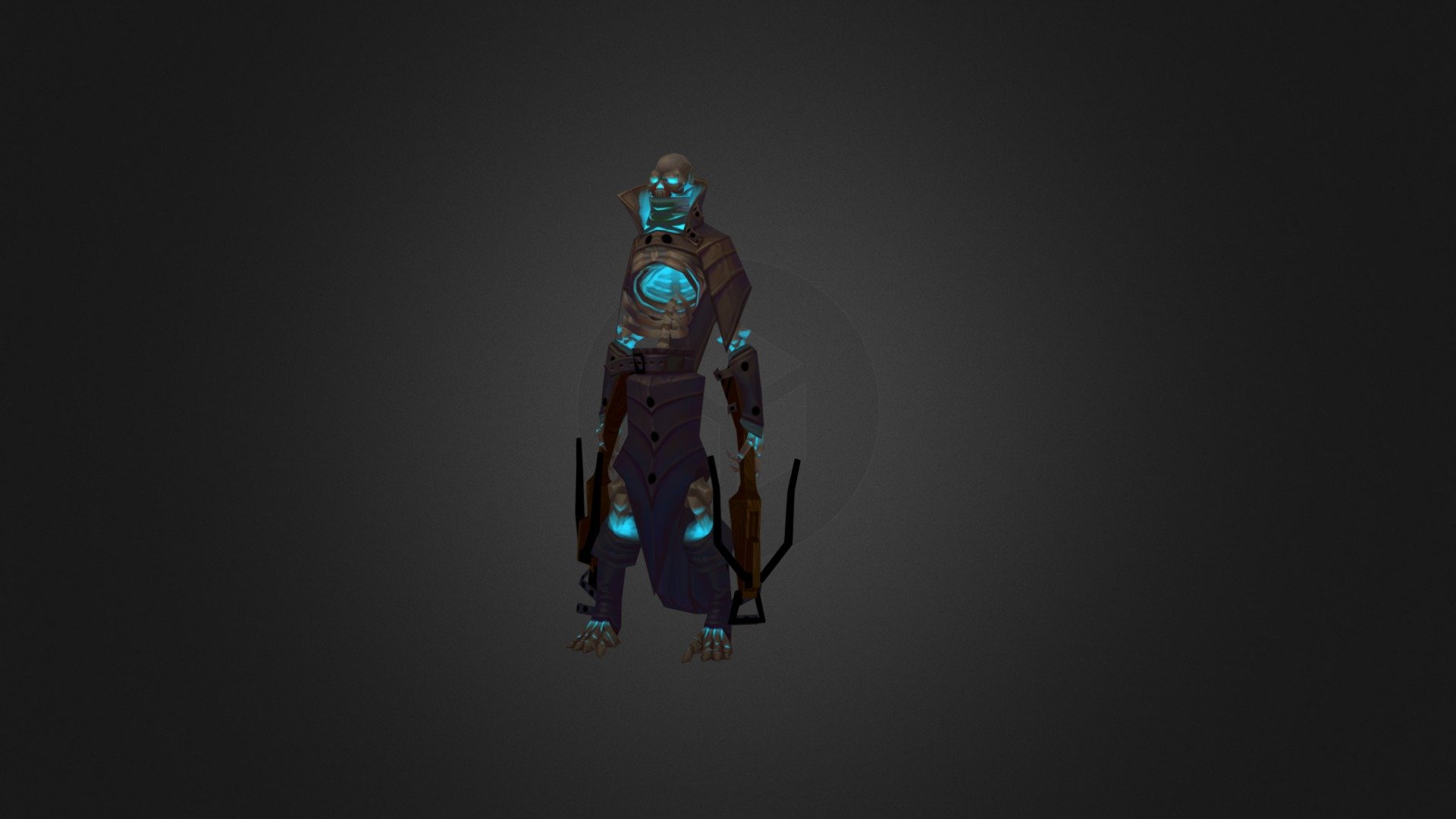 Skeleton Archer - 3D model by tanskiy [e51c3ae] - Sketchfab