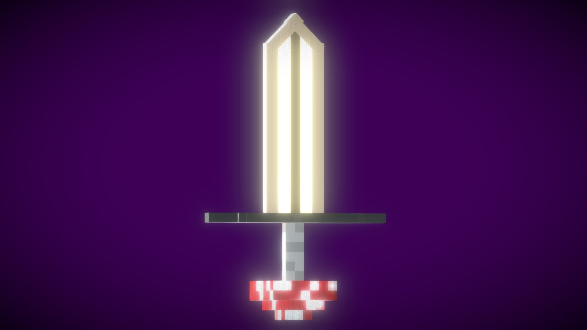 PV'S Mushroom sword - 3D model by Mr.Pixel (@NullMeteor-Fun) [e51cd7d ...
