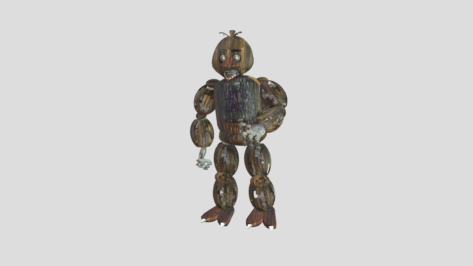 TRTF 3 Chica - Download Free 3D model by ahnee223 [e51d073] - Sketchfab