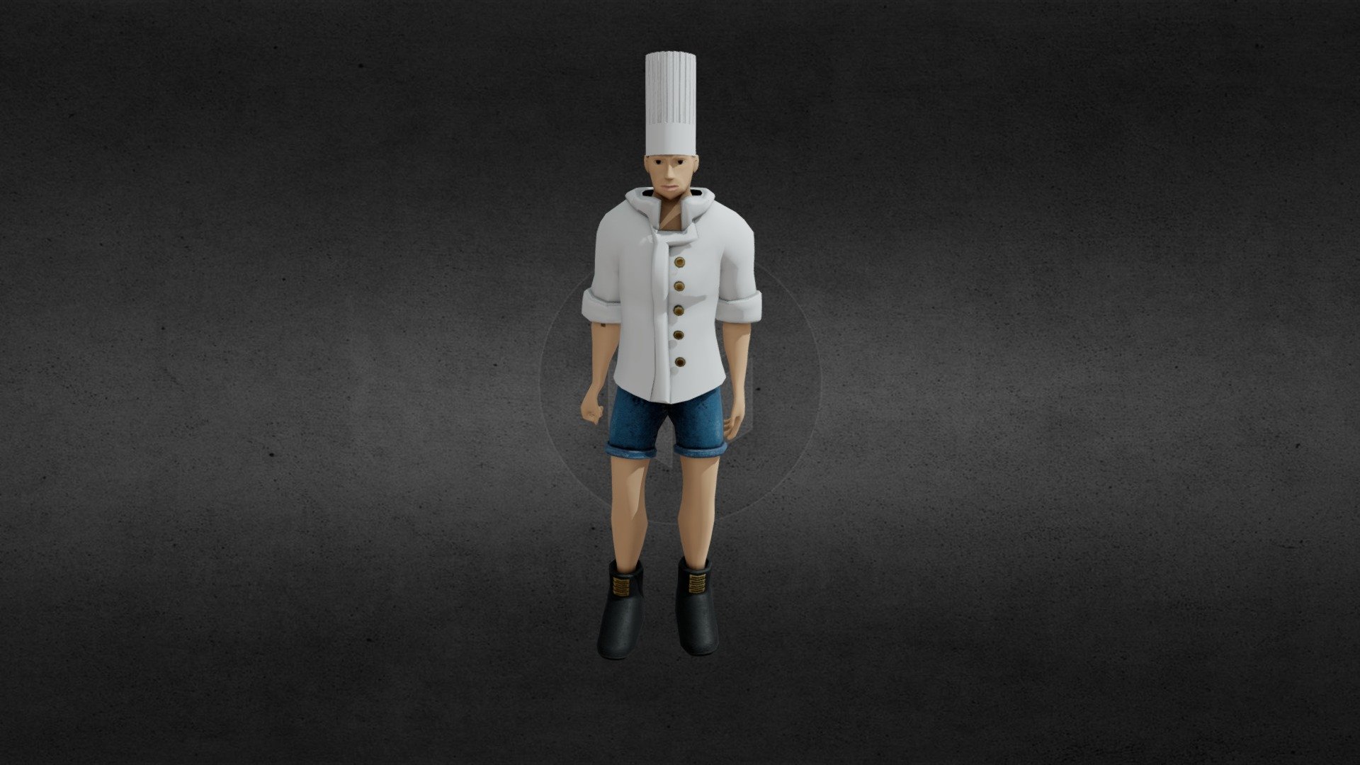 Chef - Download Free 3D model by supamas (@jayspm) [e51f893] - Sketchfab