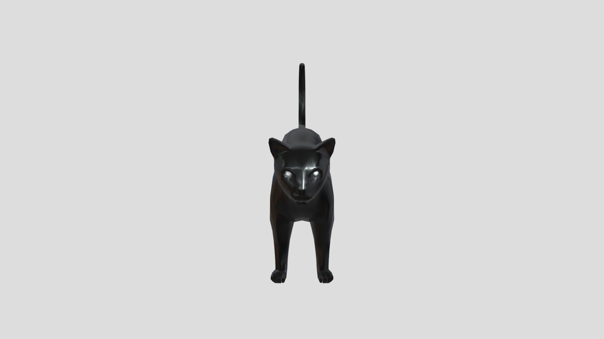 black cat - Download Free 3D model by 685sketchfab.com [e520654 ...