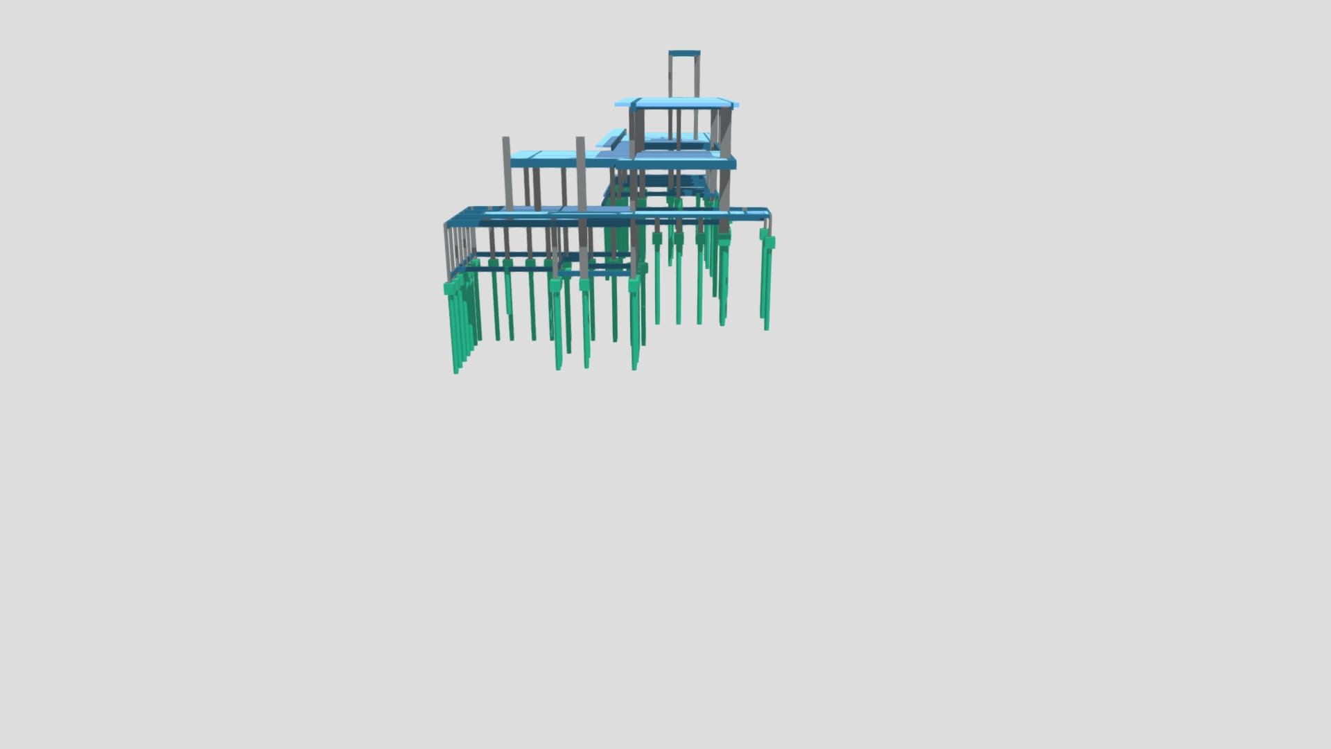 JBS - projeto estrutural - 3D model by tgengenharia [e521c63] - Sketchfab
