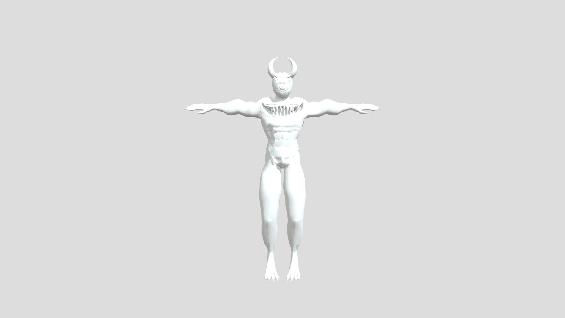 Devil - 3D model by KeChengZhu [e5220f9] - Sketchfab
