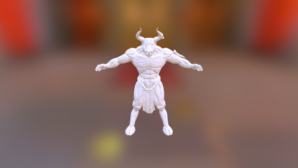 Minotaur - 3D model by krugerszluger [e52349b] - Sketchfab