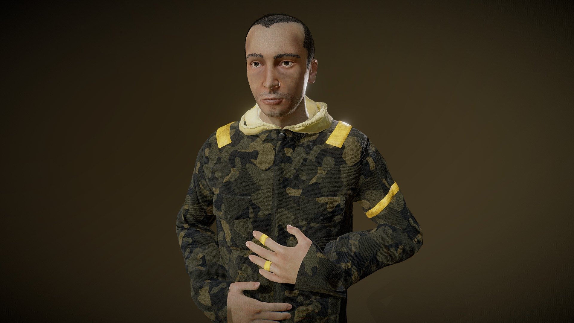 Twenty One Pilots Tyler Joseph Trench Era - Buy Royalty Free 3D model ...