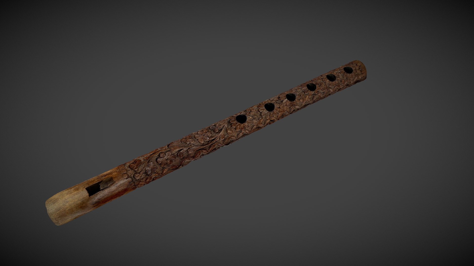 Flute - 3D model by iTek-Media [e52580a] - Sketchfab