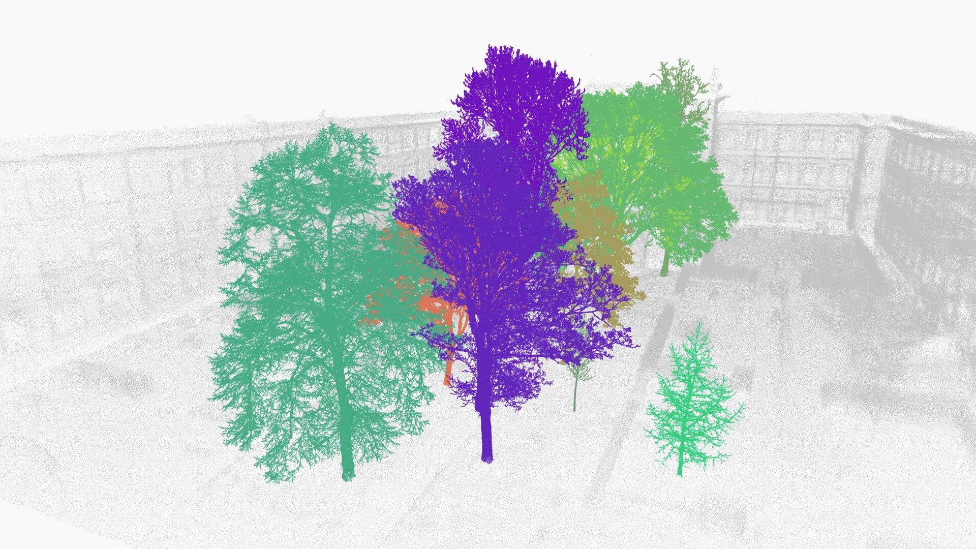 Garden Faculty of Bioscience Engineering UGent - 3D model by CAVElab ...