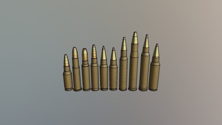 Bullet 3D models - Sketchfab