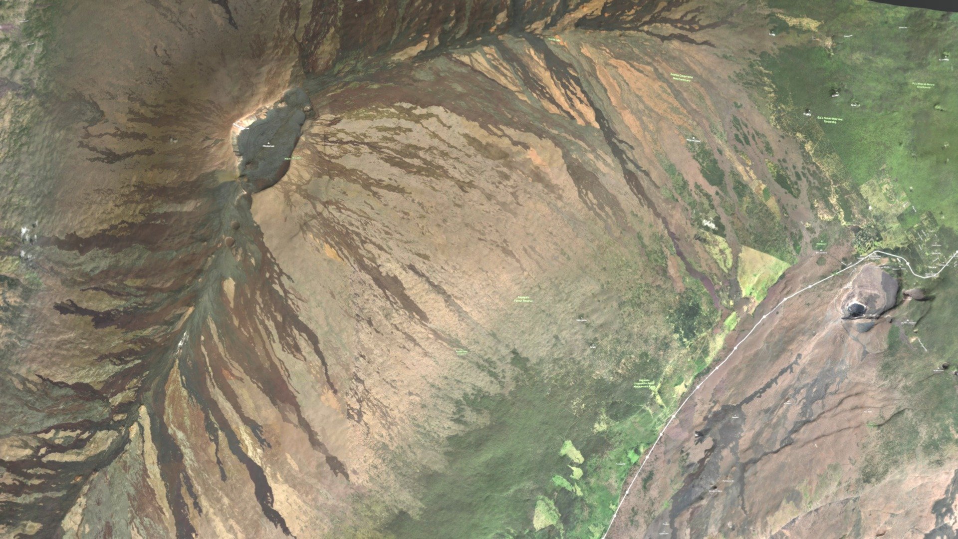 Srtm Mauna Loa Hawaii Elevation X4 Download Free 3d Model By Mastcam Z [e525cfa] Sketchfab