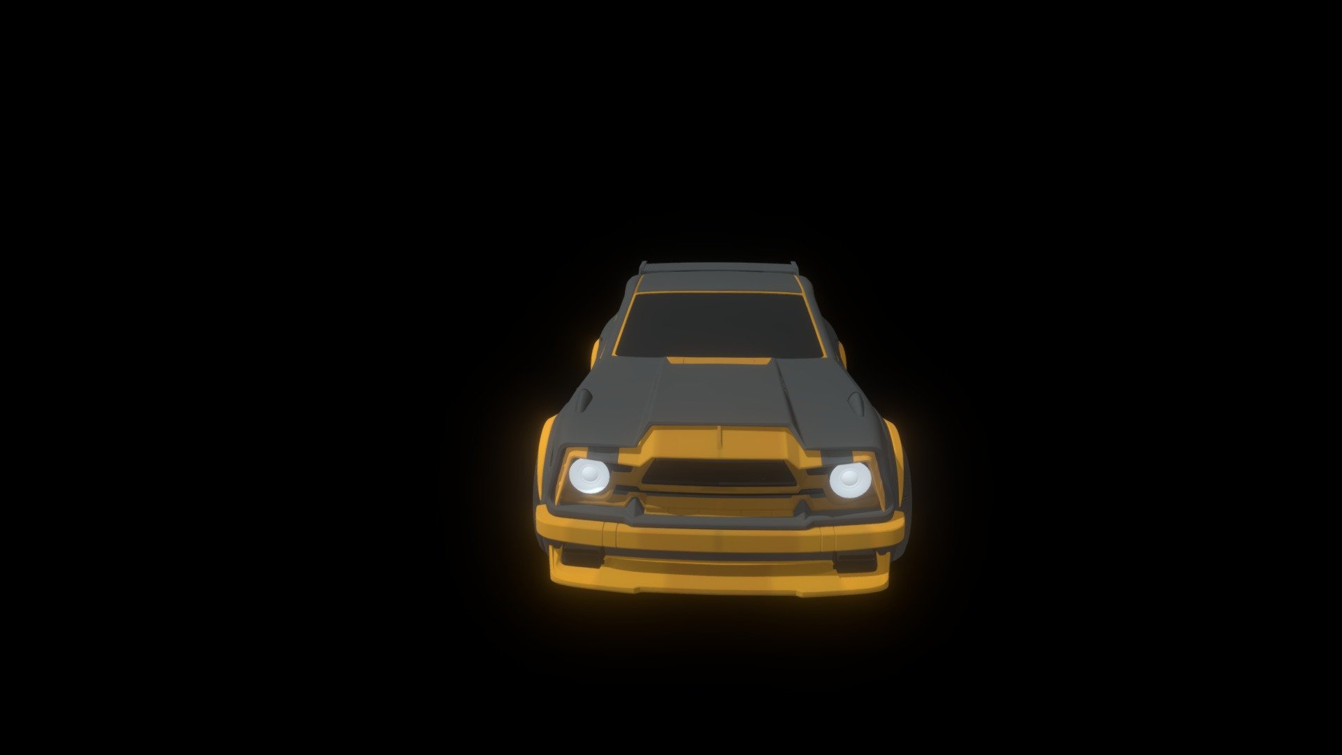 fennec black and gold - 3D model by carter.leroyr [e527a60] - Sketchfab