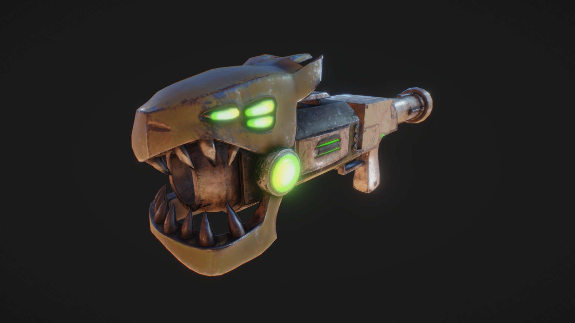 The Dread Rocket (ProtoHunter) - 3D model by Isaack - Tacko The 3D Guy ...