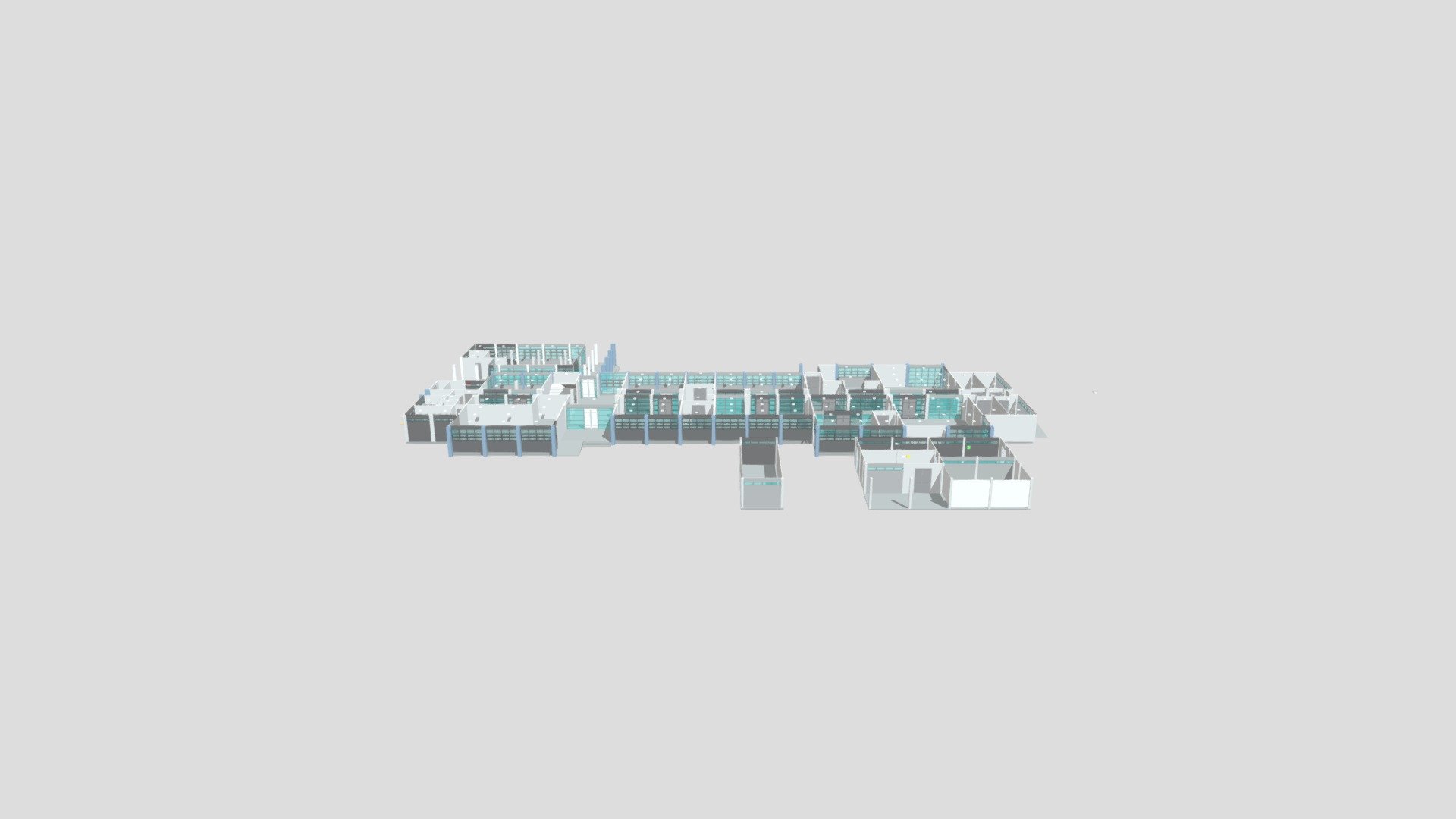03 THEOS BUILDING FLOOR 01 - 3D model by GistdaGreenOffice [e529c7c] - Sketchfab