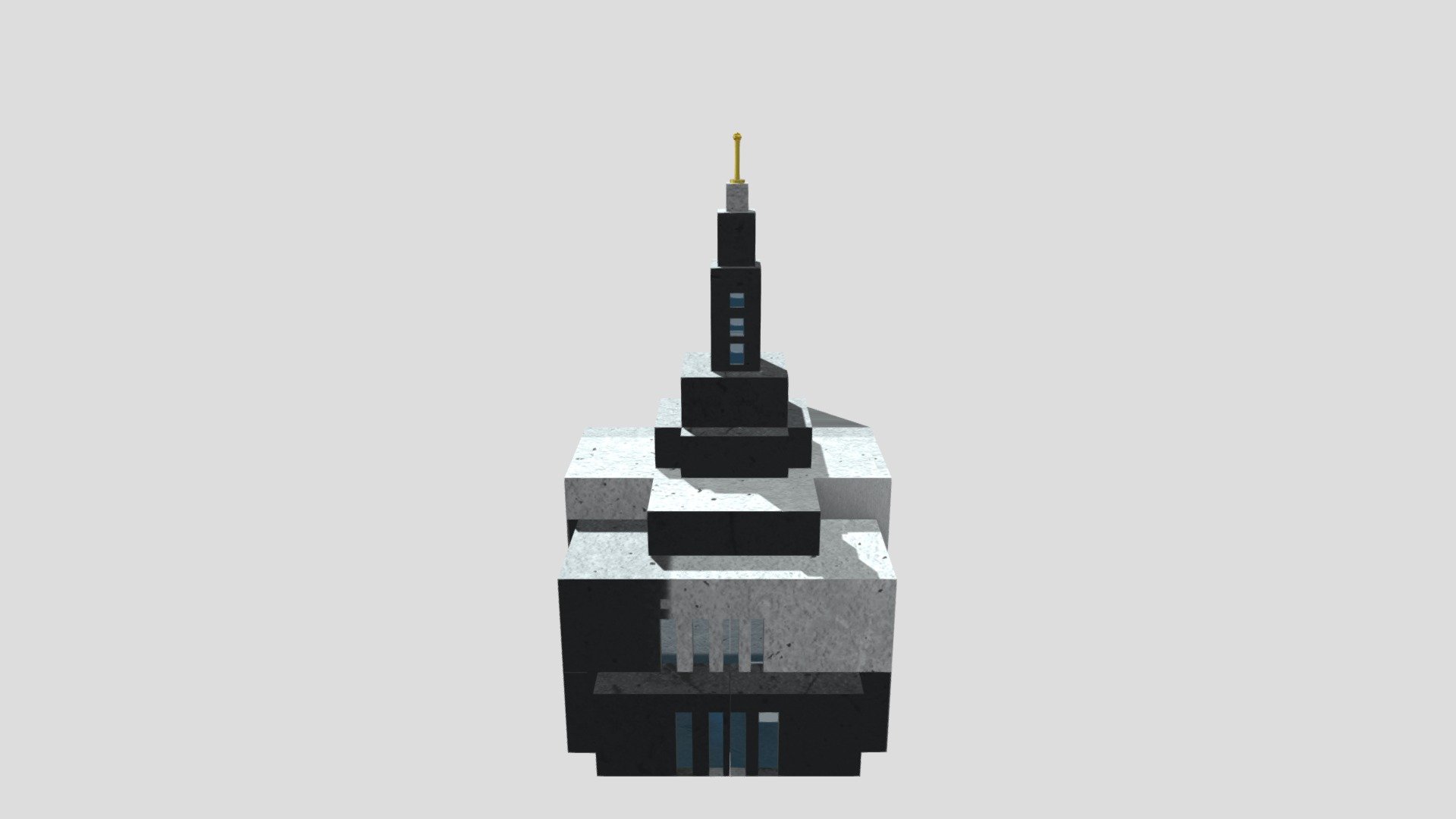 LDS Temple - 3D model by S.pencer [e52c8ef] - Sketchfab
