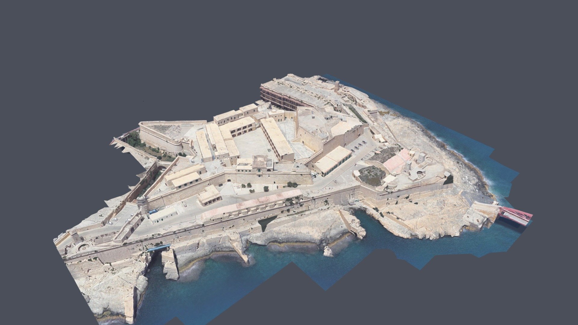 FORT SAINT ELMO Valletta MALTA - Buy Royalty Free 3D model by حسان علية ...