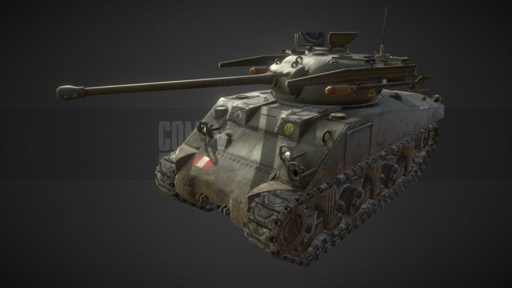 Sherman Firefly - 3D model by Company of Heroes (@companyofheroes ...