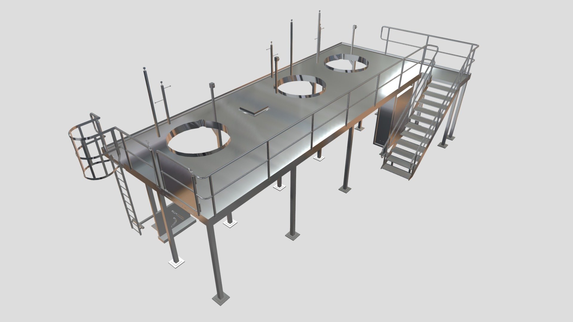 PLATFORM - Download Free 3D model by albertsitoeus [e52e6b1] - Sketchfab