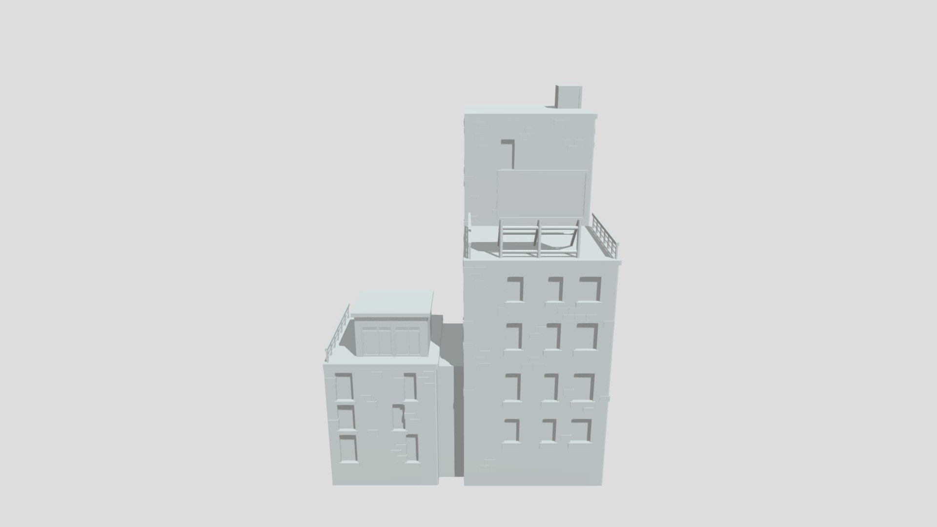 Paper Building - 3D model by Mathysse Decalonne (@Sian714) [e52e882 ...