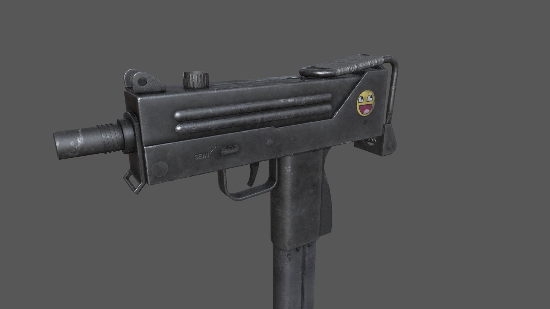 Ingram Mac-10 for ZM:R - 3D model by BurntCornFlakes [e52f051] - Sketchfab