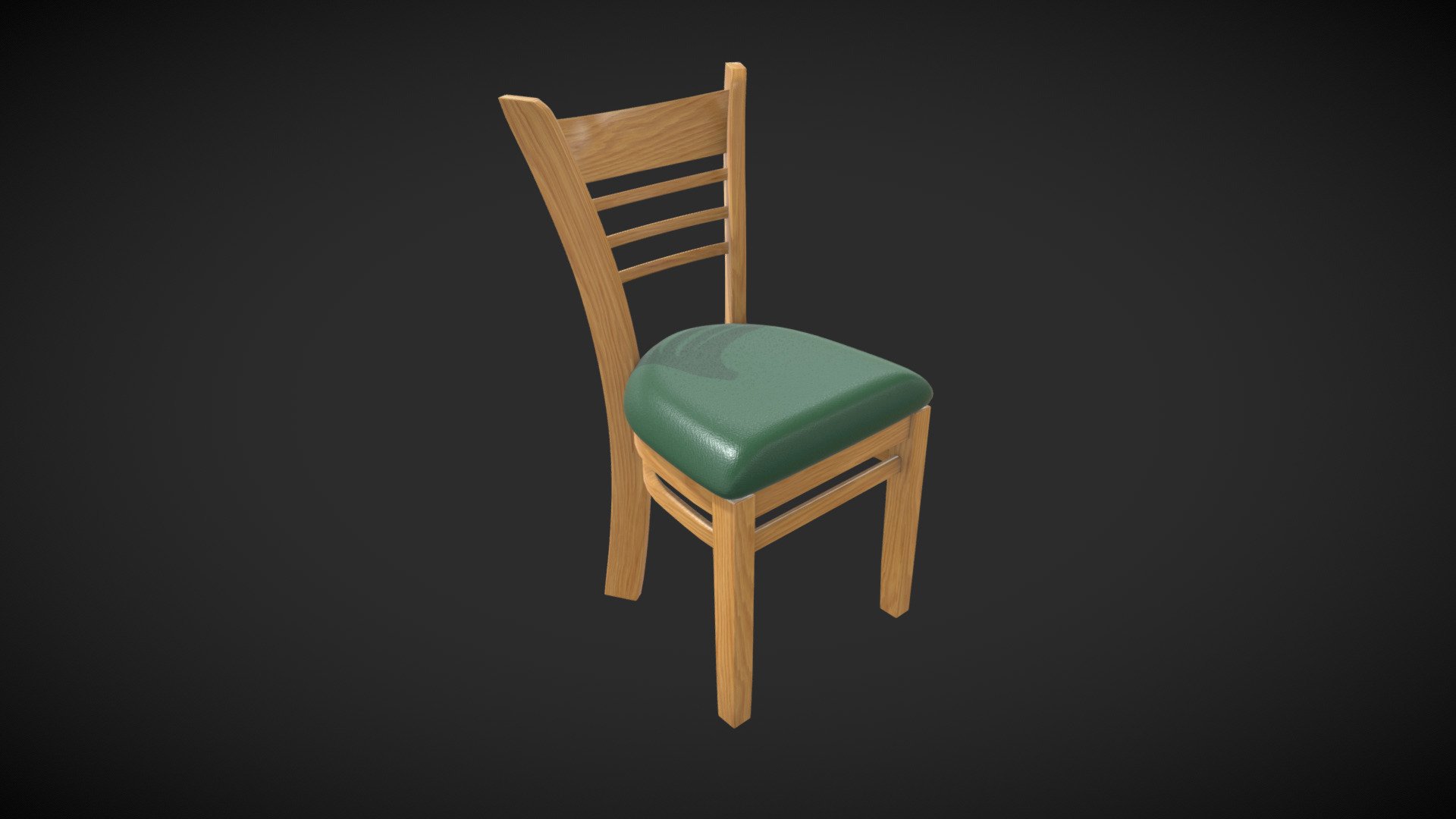 Cafe Chair - Custom Design [Furniture Prop] - 3D model by fchishty ...