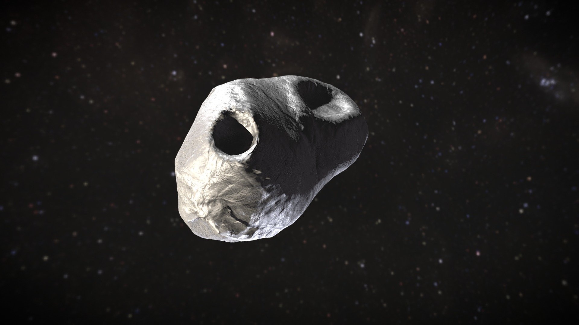 Asteroid 01 - 3D model by PeterMikielewicz [e53260a] - Sketchfab