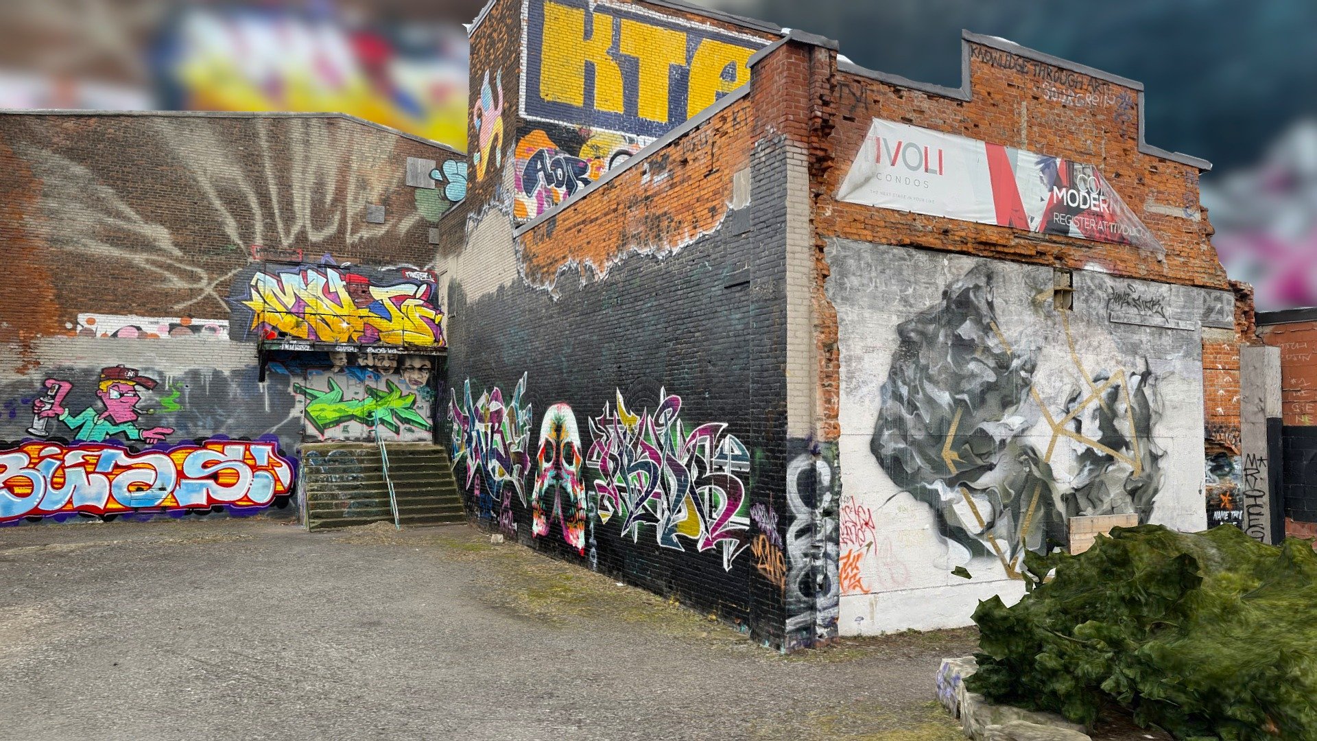 James Street North Graffiti - Download Free 3D model by John Bolton ...