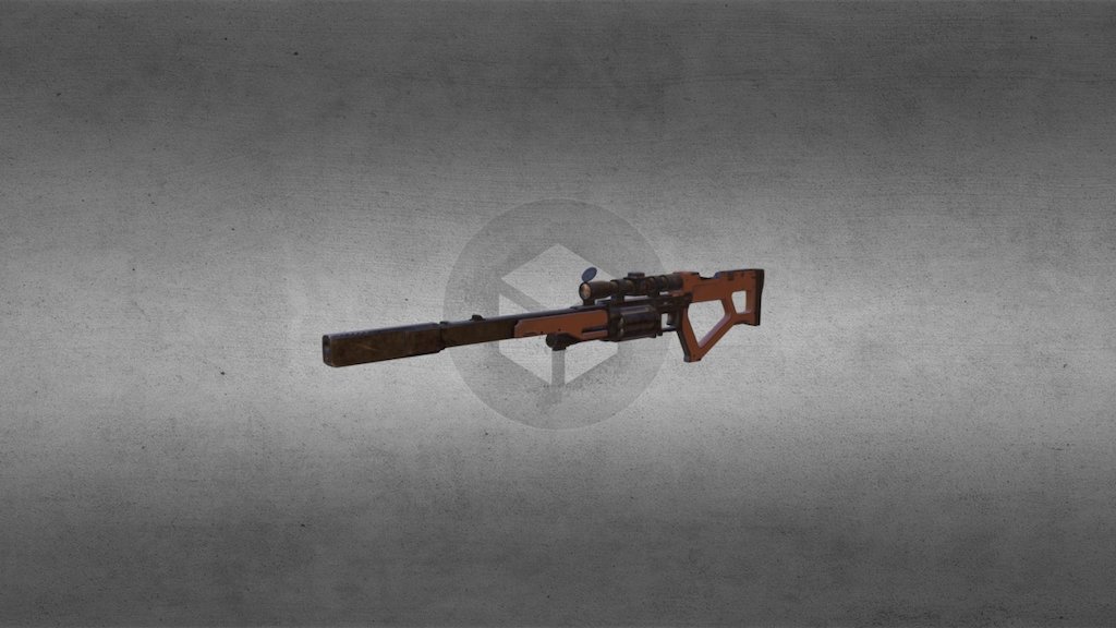 Gun SF - 3D model by Igor Cherepanov (@igorcgart) [e534f1a] - Sketchfab