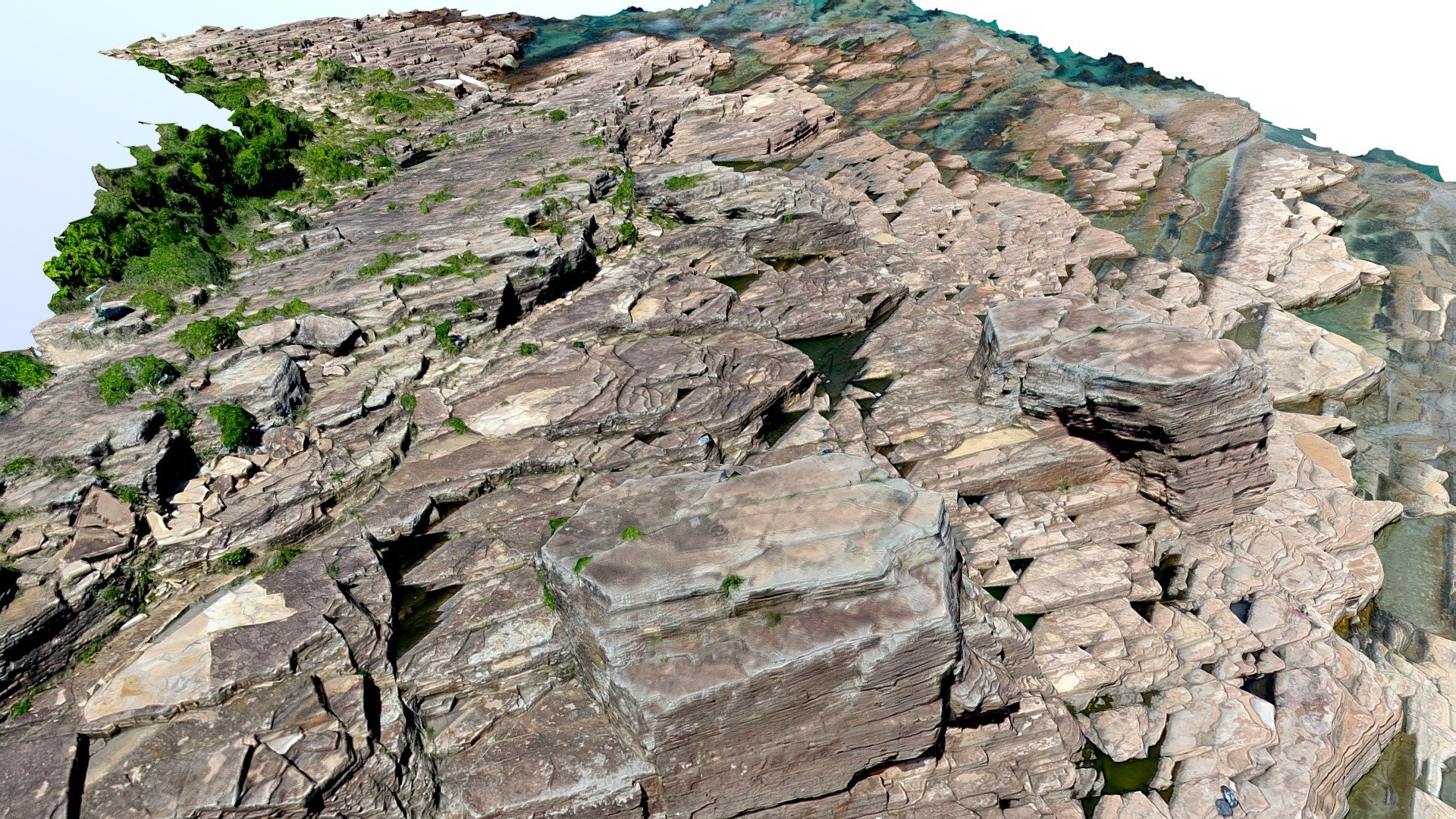 Laminated Rocks, Hong Kong - 3D model by Peter93 [e536261] - Sketchfab