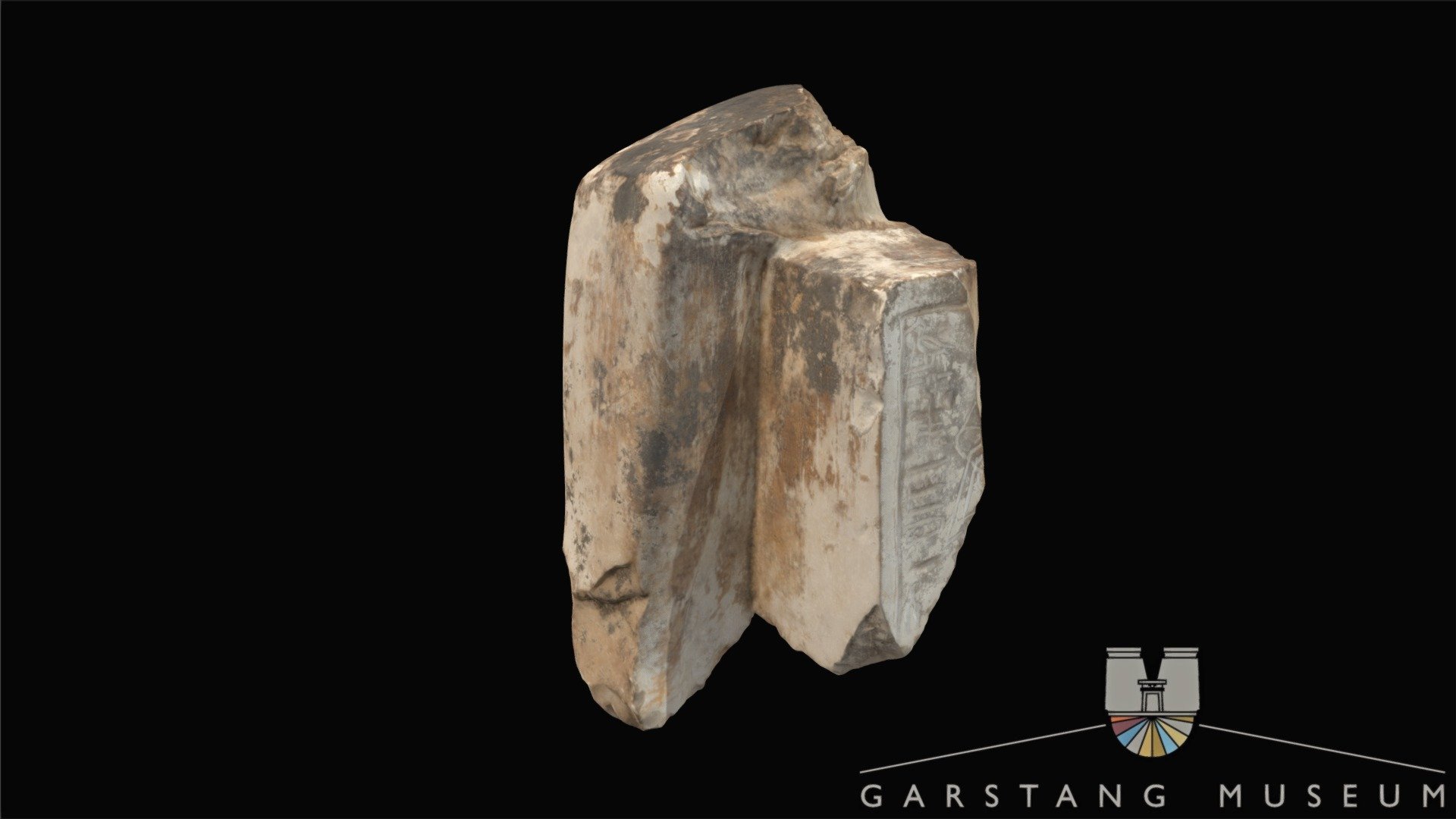 Egyptian Statue Fragment - 3D model by Garstang Museum of Archaeology ...