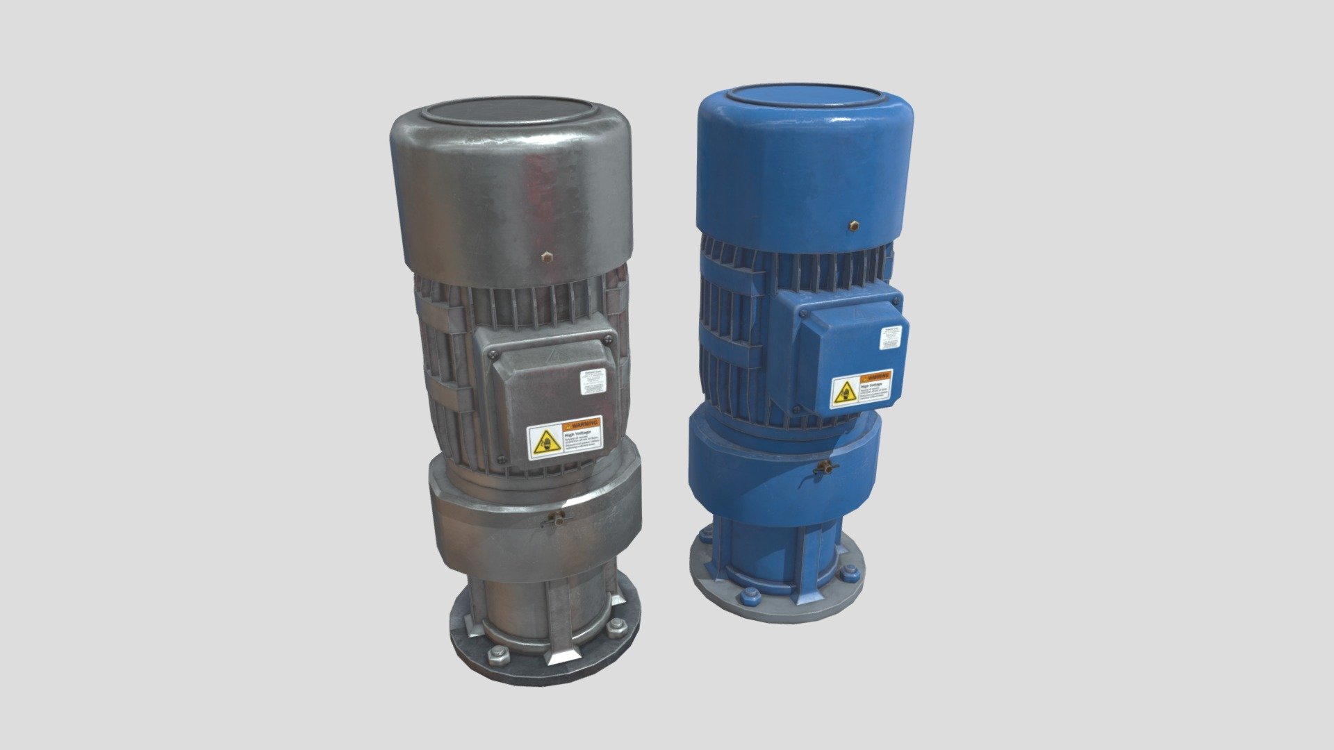 Industrial Motor 4K and 2K Textures - Buy Royalty Free 3D model by ...