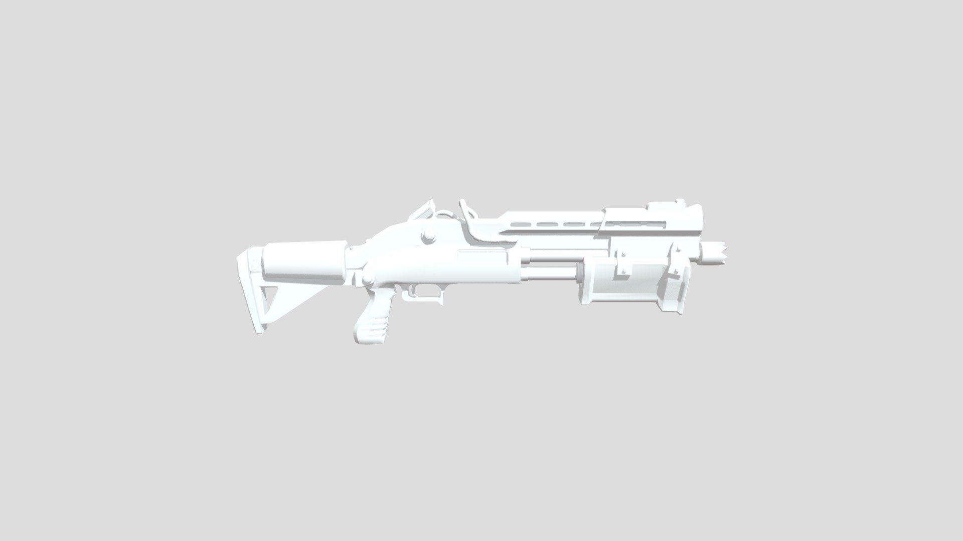 Fortnite_Tactical_shotgun+Bolt_action_rifle - Download Free 3D model by ...