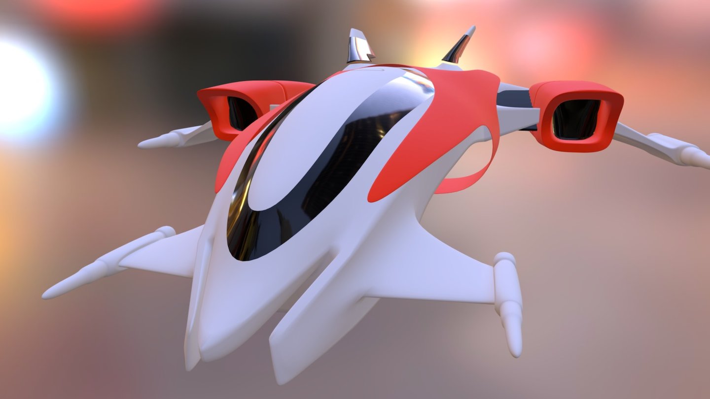 Player Ship #1 (WiP) - 3D model by Neriad (@neriad.games) [e53ad19 ...